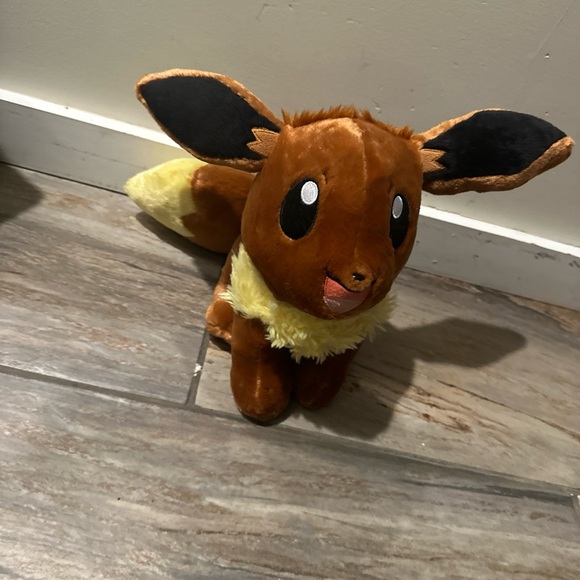 Toys | Pokemon Eevee Plush Stuffed Animal Toy | Poshmark